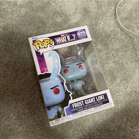 Funko | Toys | Marvels What If Frost Giant Loki Funko Pop 972 | Poshmark
